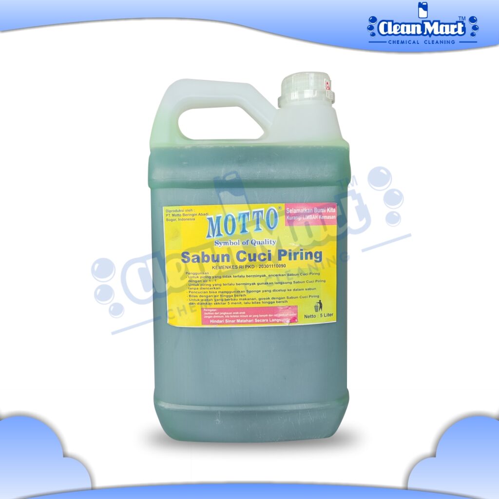 Motto Cuci Piring 5 Liter - Cleanmart